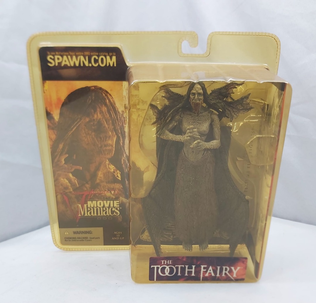mcfarlane movie maniacs horror the tooth fairy open mouth variant ...