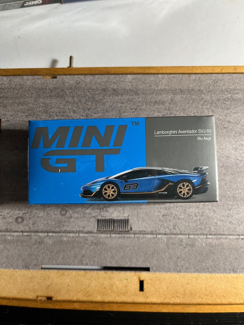 Mini GT #784 Lamborghini Aventador SVJ 63 Blu Aegir Sealed, Hobbies ...