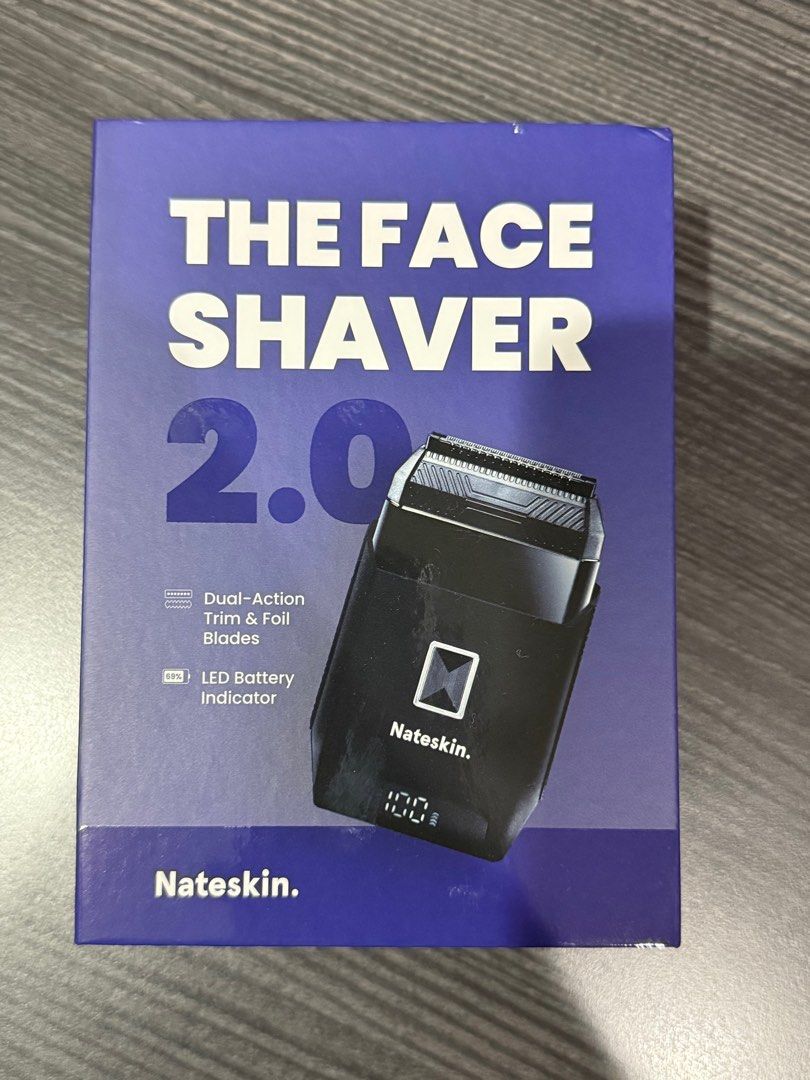 Nateskin Men Face Shaver 2.0, Beauty & Personal Care, Men's Grooming on ...
