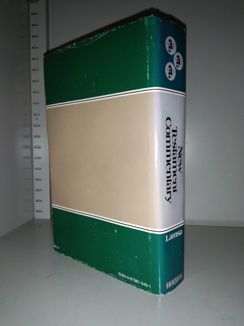 New Testament Commentary by George M. Lamsa, Classic 1945 Edition, This ...