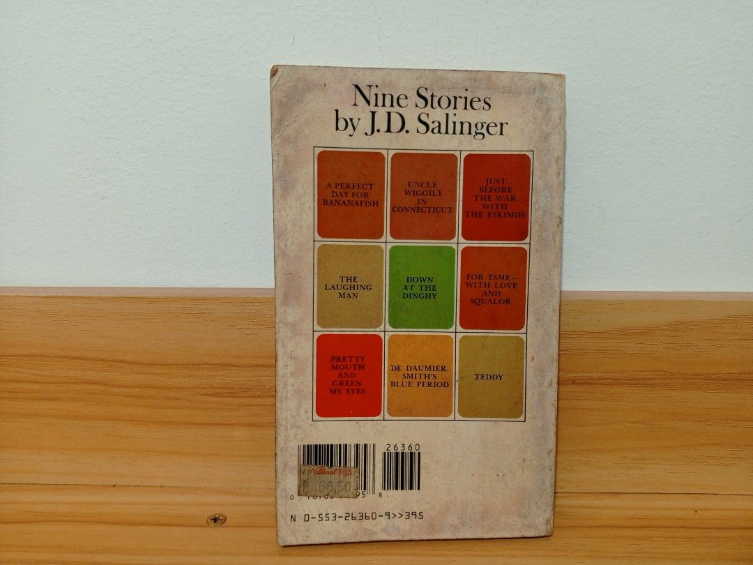 Nine Stories by J.D. Salinger (Vintage Rare Out-Of-Print Bantam Classic ...
