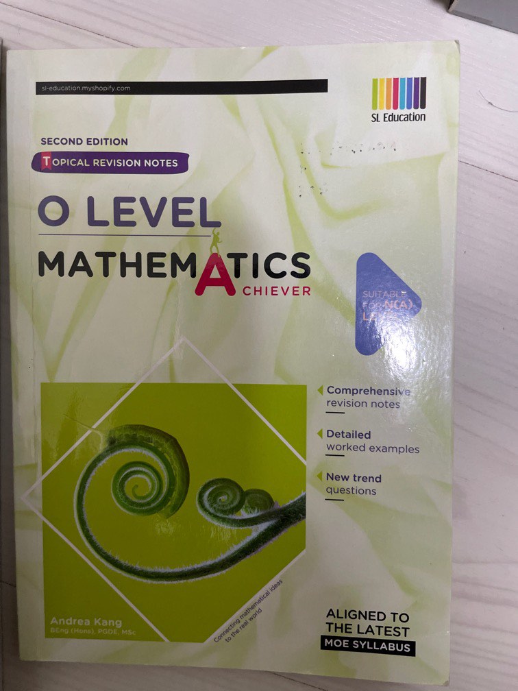 SL edu O Level Mathematics reference/assesment book, Hobbies & Toys ...
