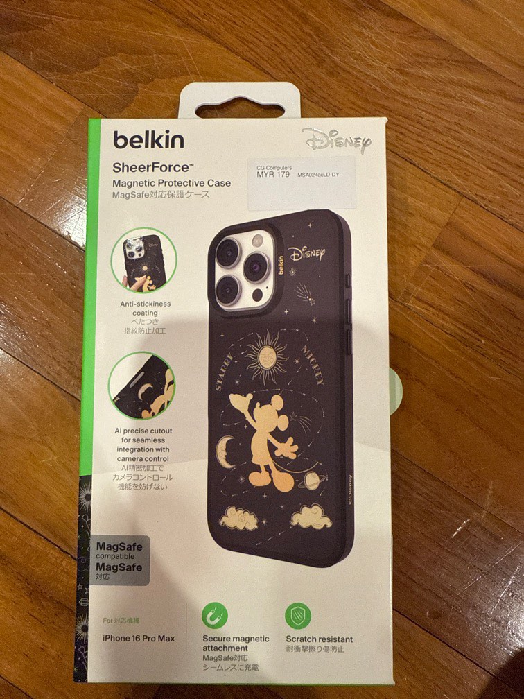 ORIGINAL Belkin Magnetic Protective Case with MagSafe for IPhone 16 Pro ...