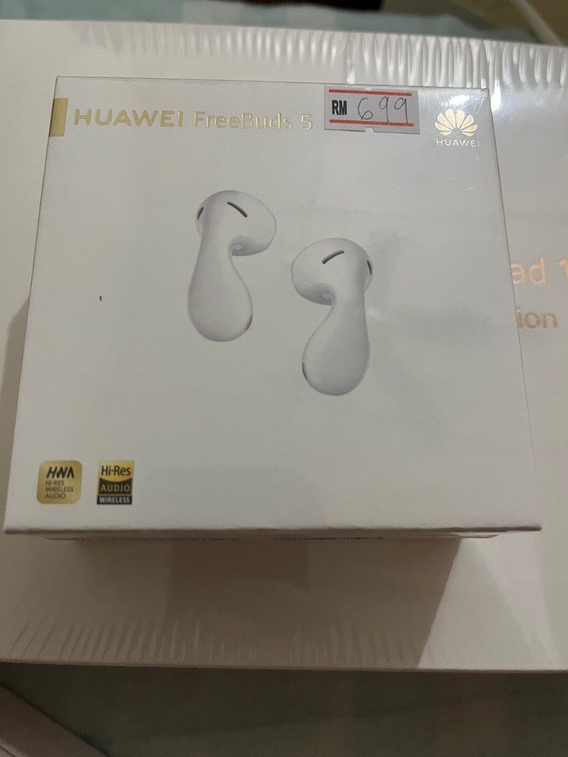 Original Huawei Free Buds 5 (no warranty), Audio, Earphones on Carousell