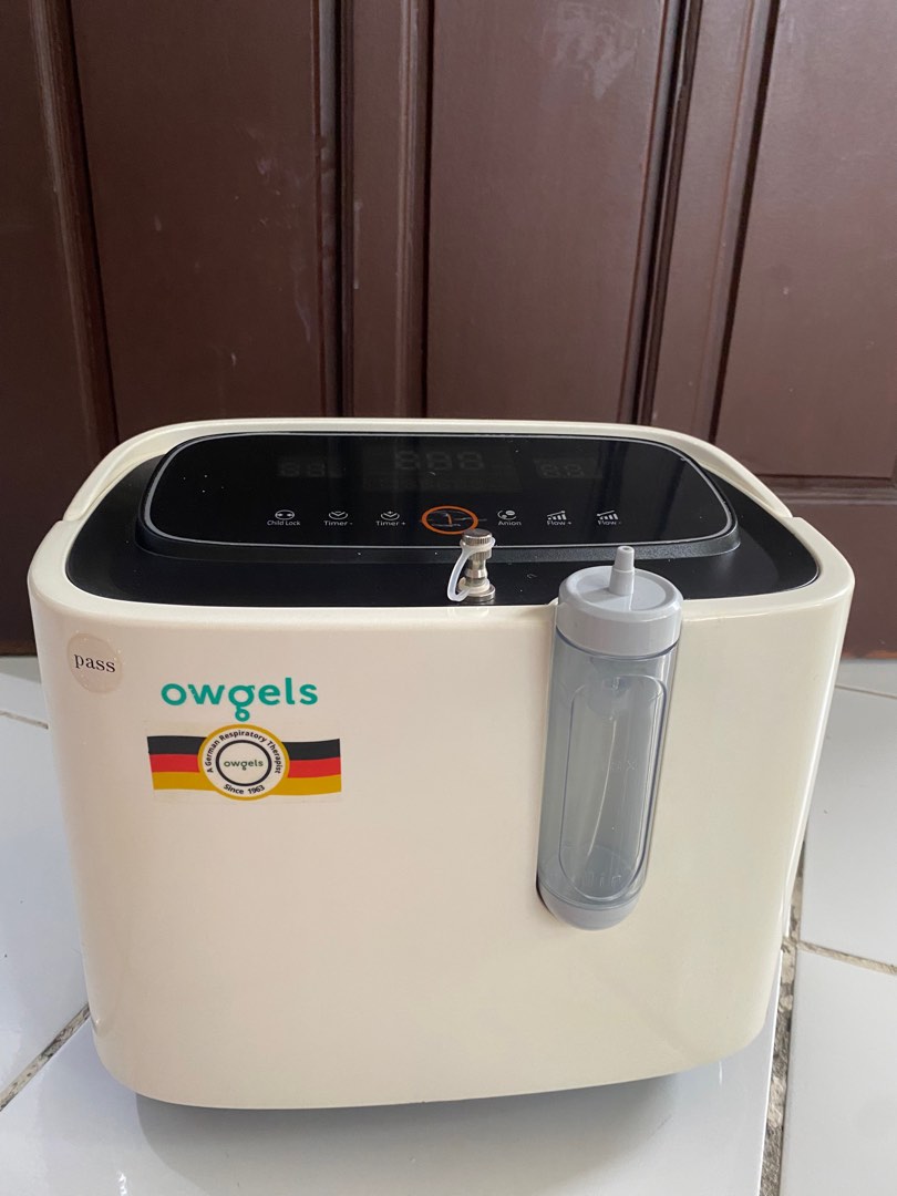 Owgels Oxygen Concentrator Compact Touchscreen 1-5LPM Model: Oz-1-08tmo ...