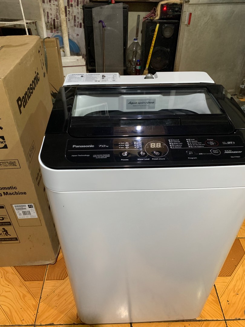 Panasonic Fully Automatic Top Load 7.0 Kg, TV & Home Appliances ...