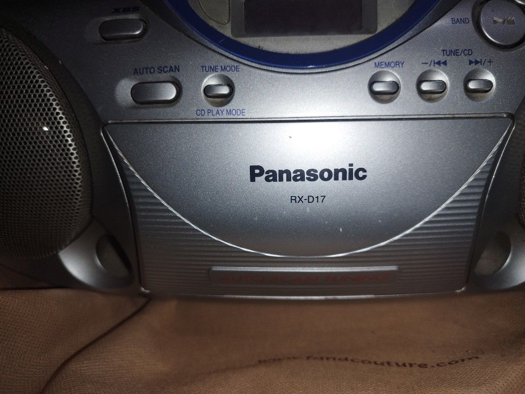 Panasonic Portable Stereo CD System, Audio, Portable Music Players on ...