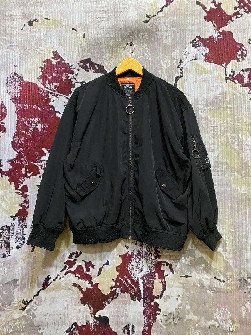 Pause Private Bomber Jacket, Men's Fashion, Coats, Jackets and ...