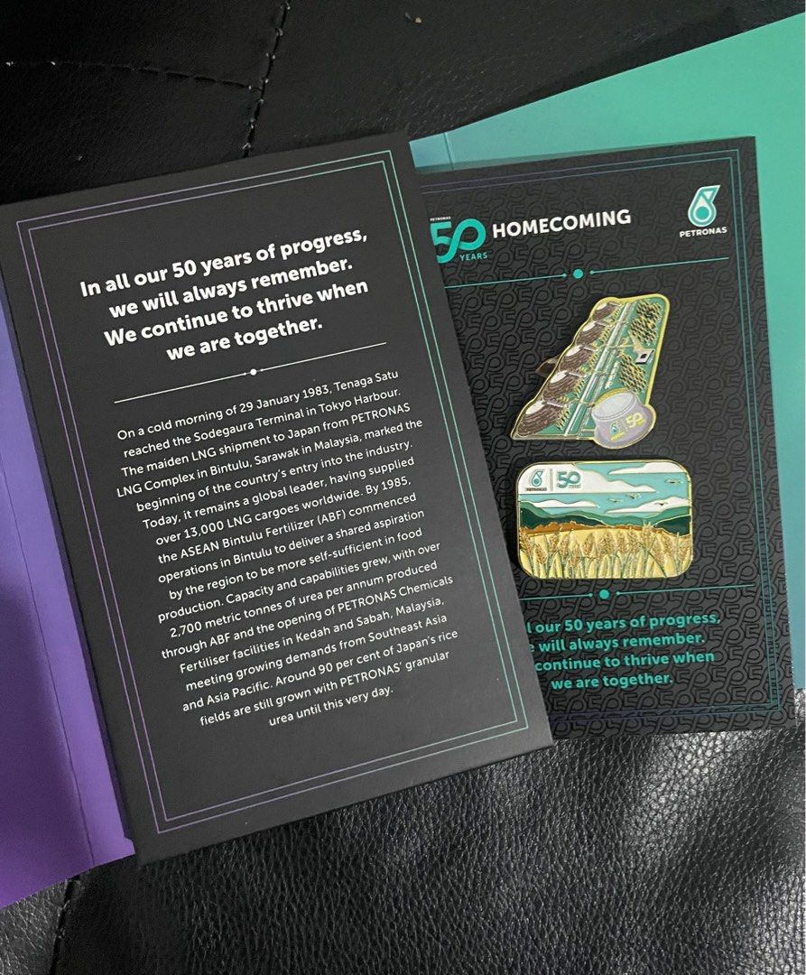 Petronas 50th lapel pins, Hobbies & Toys, Collectibles & Memorabilia ...