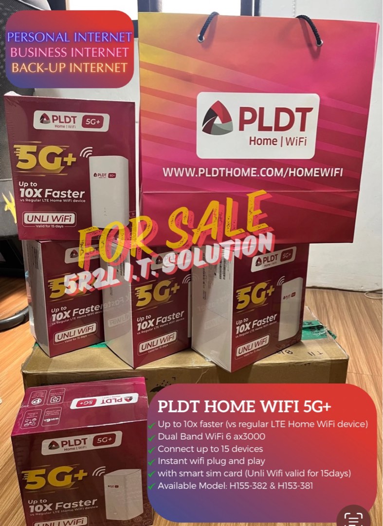 PLDT HOME WIFI 5G+, Computers & Tech, Parts & Accessories, Networking ...