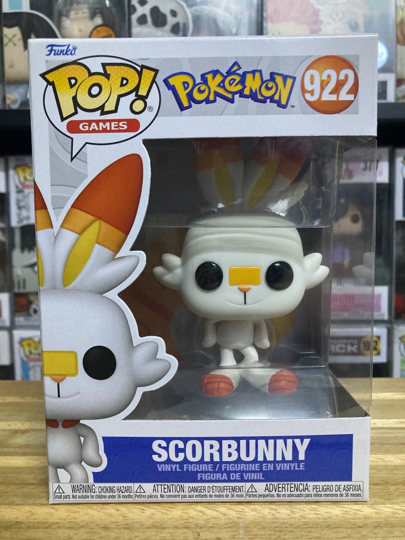 Pokémon (Pokemon) Scorbunny Funko Pop, Hobbies & Toys, Toys & Games on ...