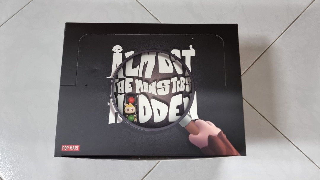 POPMART - ALMOST HIDDEN THE MONSTERS (BLIND BOX) FULL SET, Hobbies ...