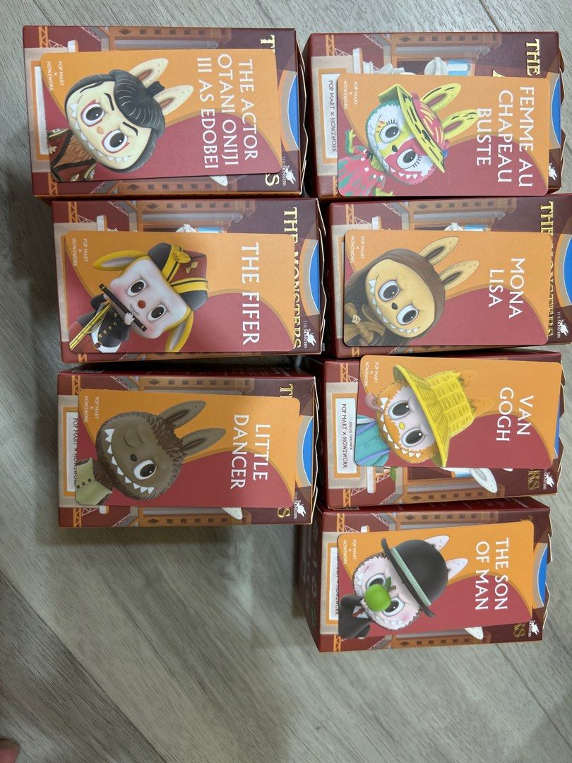 Popmart labubu the monsters art, Hobbies & Toys, Toys & Games on Carousell