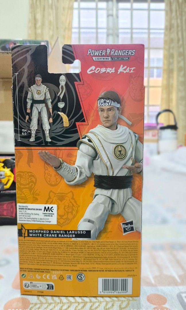 Power Rangers Lightning Collection x Cobra Kai ( White Crane / Daniel ...