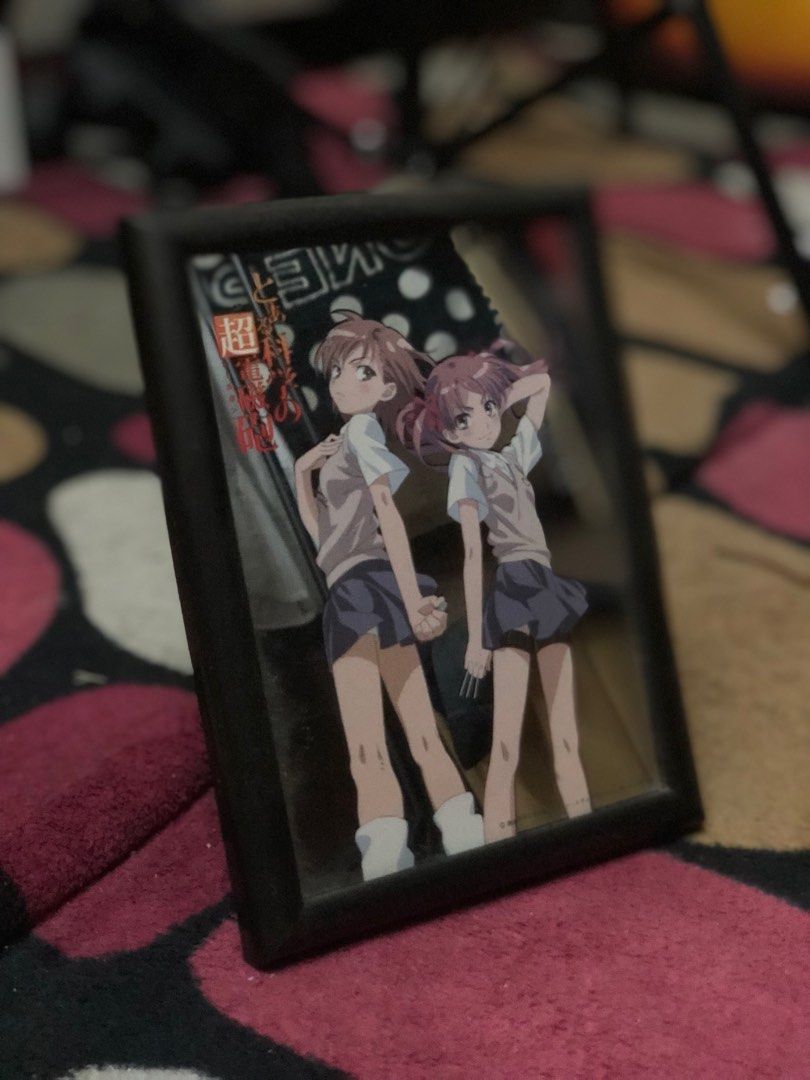 Railgun anime music box mirror, Furniture & Home Living, Home Decor ...