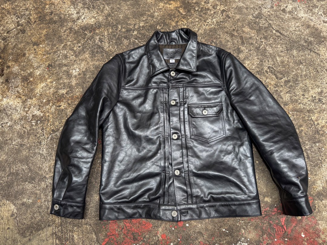 RARE CURPHEY COWHIDE LEATHER TYPE 1 JACKET, Men's Fashion, Coats ...