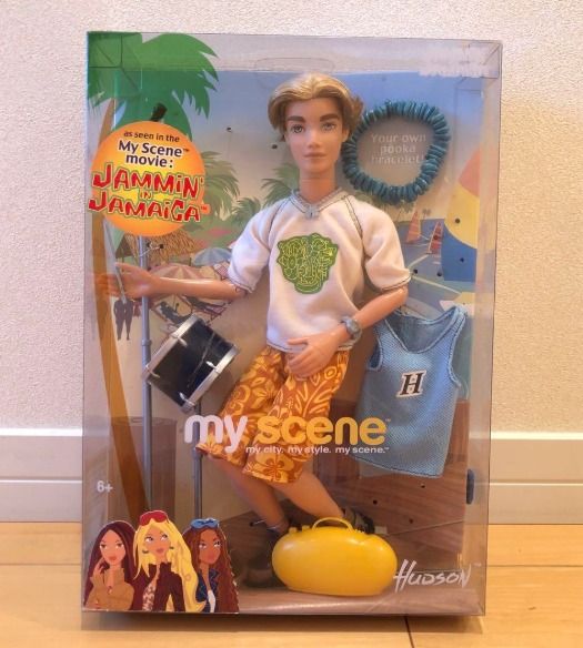 RARE MyScene Jammin' Jamaica Hudson Doll My Scene Mattel + DVD, Hobbies ...