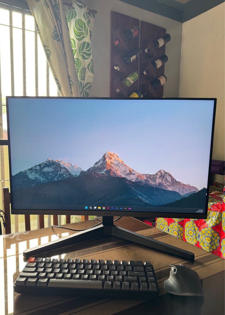 Samsung Monitor LS27 - 27" IPS - 100HZ / 5MS, Computers & Tech, Parts ...