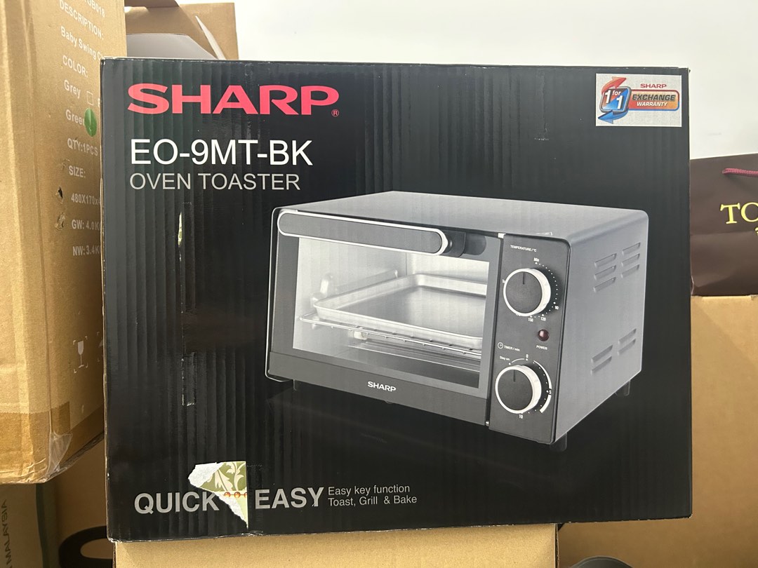 SHARP oven toaster 9L, TV & Home Appliances, Kitchen Appliances, Ovens ...