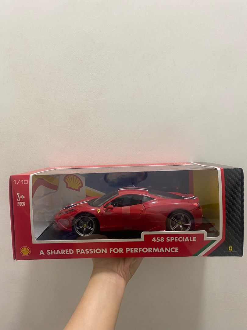 Shell Ferrari 458 Speciale, Hobbies & Toys, Toys & Games on Carousell