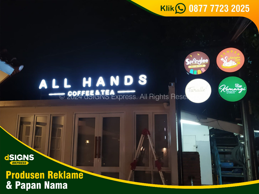 Shop Sign Huruf Timbul dan Neon Box PASKAL - Bandung, Desain ...