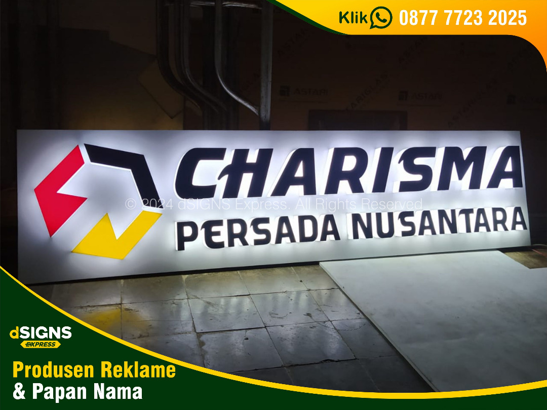 Signboard Huruf Timbul dan Neon Box Akrilik Dayatama Advertising ...
