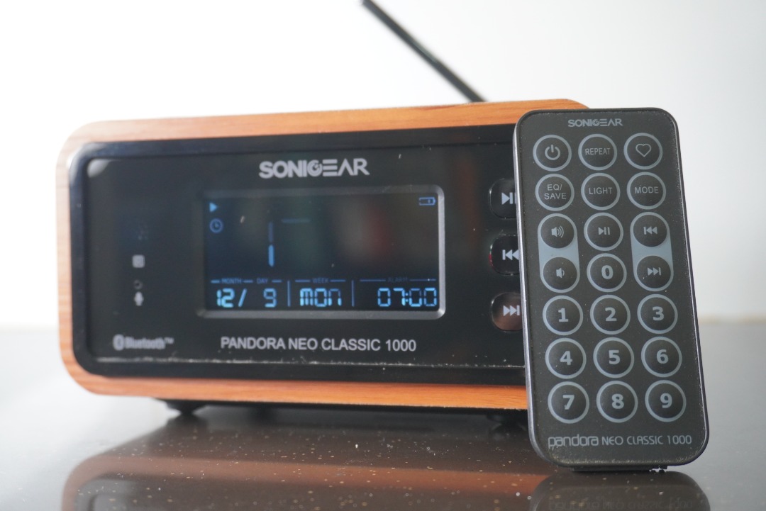 SonicGear Pandora Neo Classic 1000 Bluetooth Speaker (Walnut Colour ...