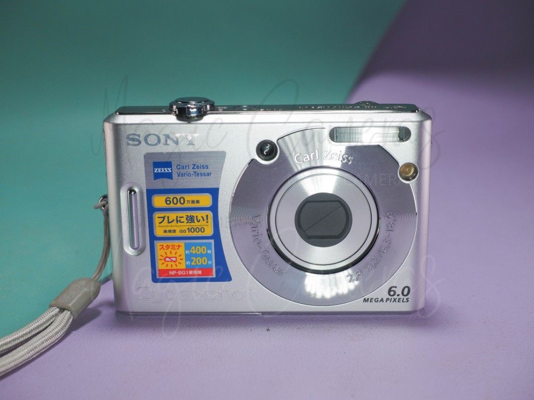 Sony Cyber-shot DSC-W30 | 6 Megapixels Digital Camera | Complete Set & Ready to Use, Photography ...