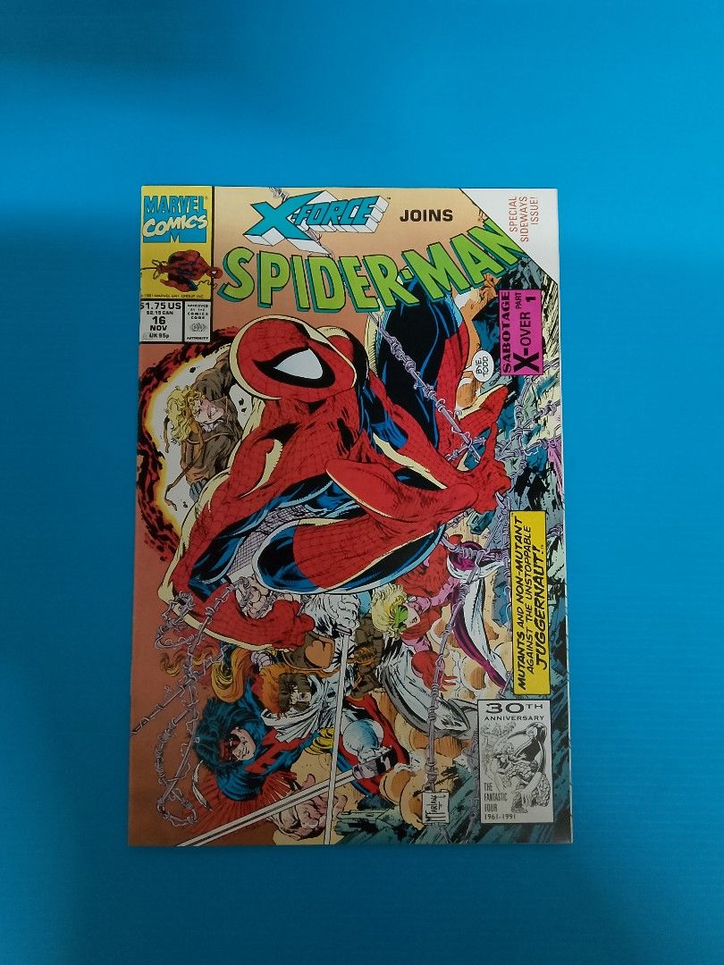 Spiderman #16 ( Todd McFarlane - Cover Art ) Marvel Comics, Hobbies ...