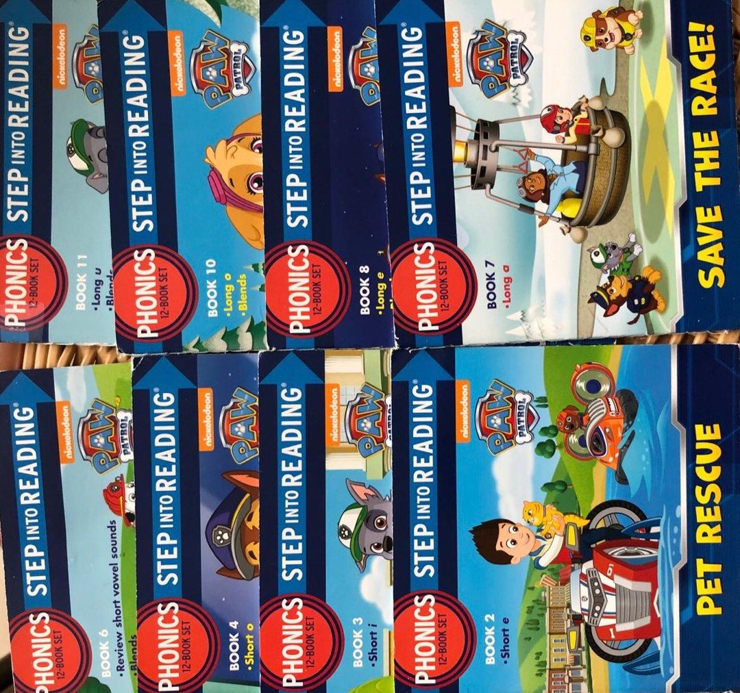 Step and Reading - Phonics, 興趣及遊戲, 書本 & 文具, 小說及非小說 - Carousell