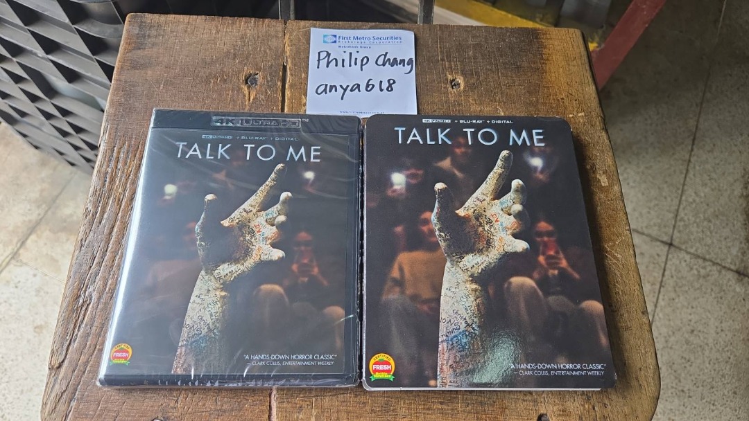 Talk to Me (4K Ultra HD + Blu-ray + Digital)(slipcase), Hobbies & Toys, Music & Media, CDs ...