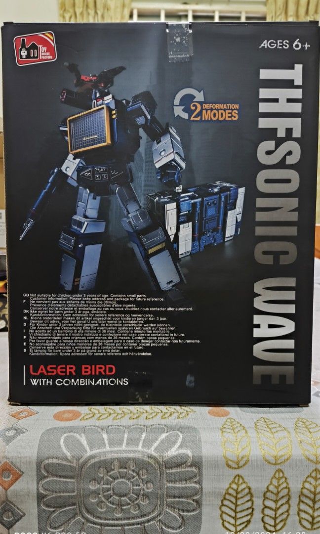 THF Transformation Soundwave Six Tape Troop G1 Mindwipe Rumble Frenzy ...