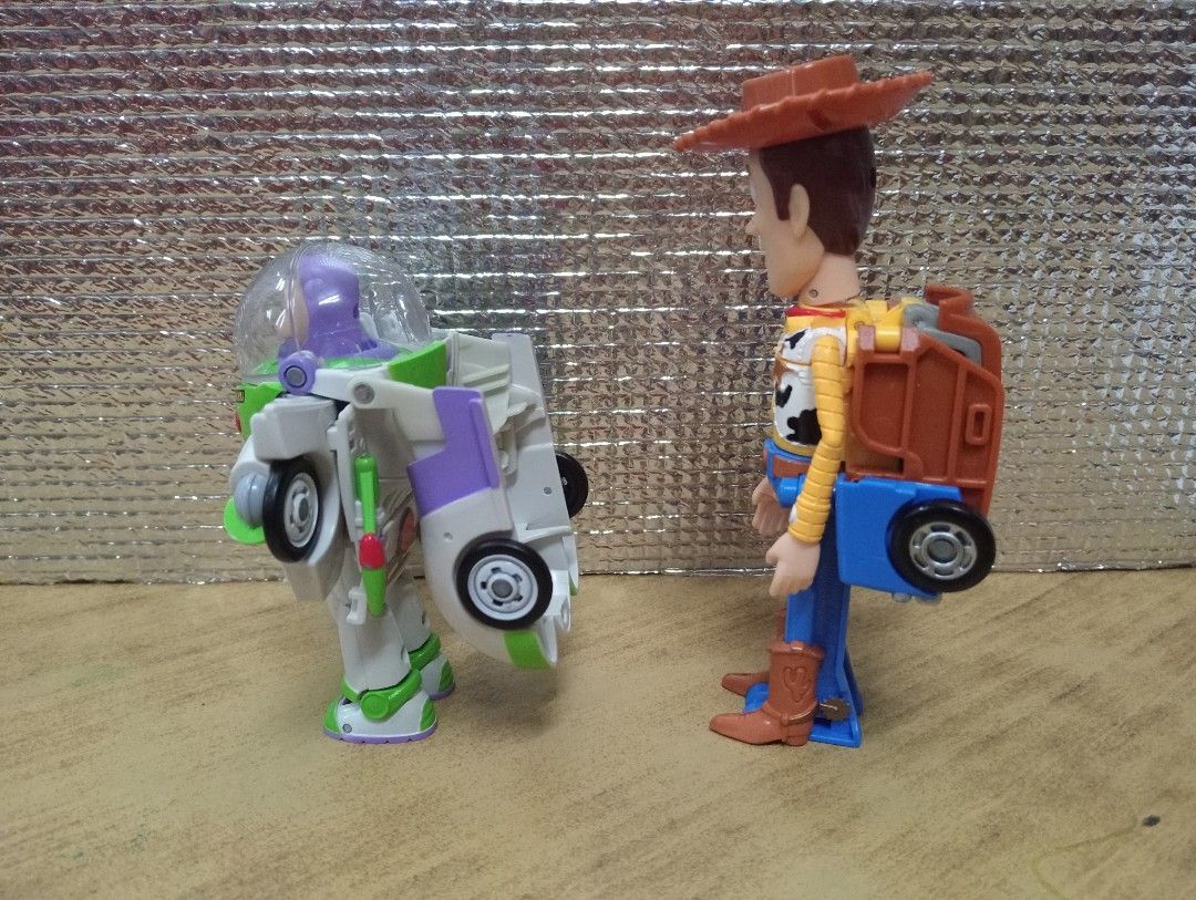 Tokyo Disneyland Limited Buzz Lightyear & Woody transform to Vehicle, Hobbies & Toys, Toys ...