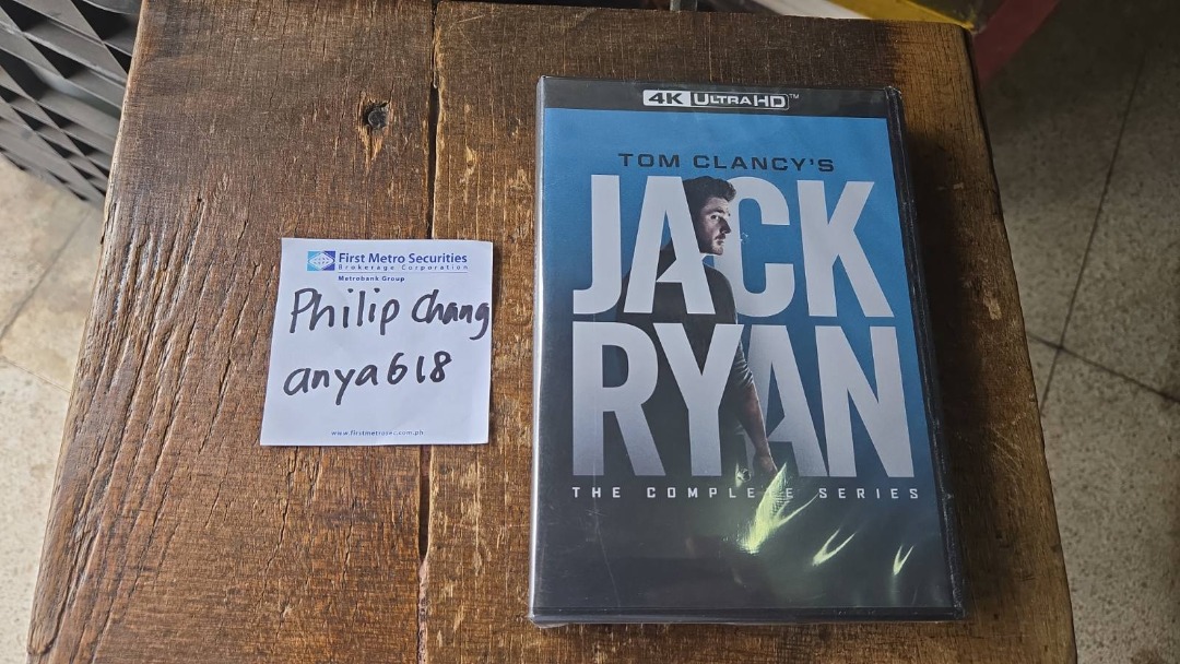 Tom Clancy's Jack Ryan: The Complete Series (4K Ultra HD), Hobbies ...