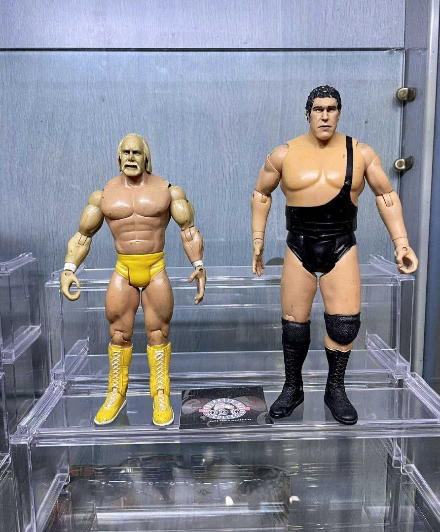 Vintage Jakks Hulk Hogan & Andre The Giant Set, Hobbies & Toys, Toys ...