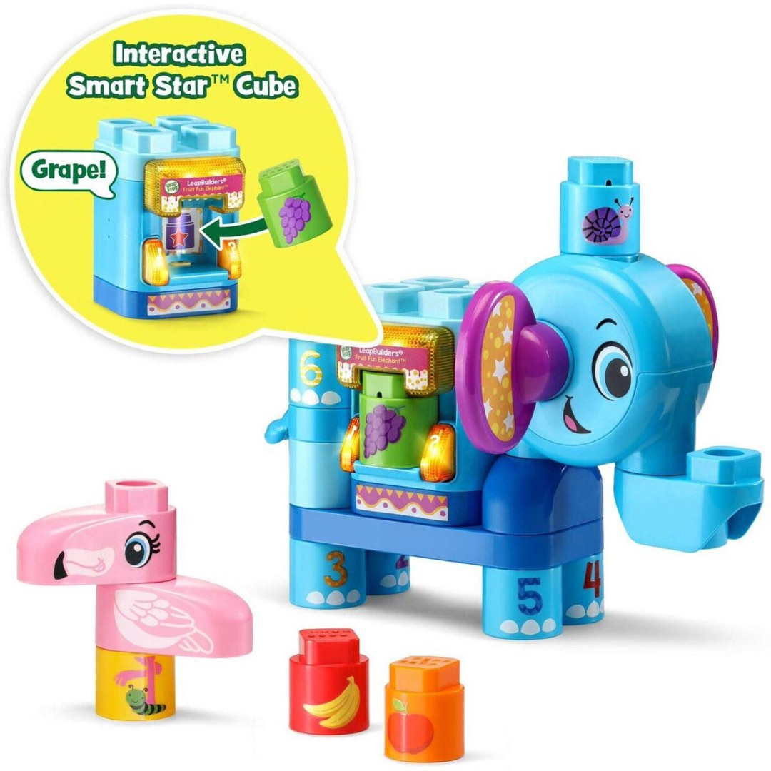 Vtech Blocks Elephant with Sound (Spanish), Babies & Kids, Infant ...
