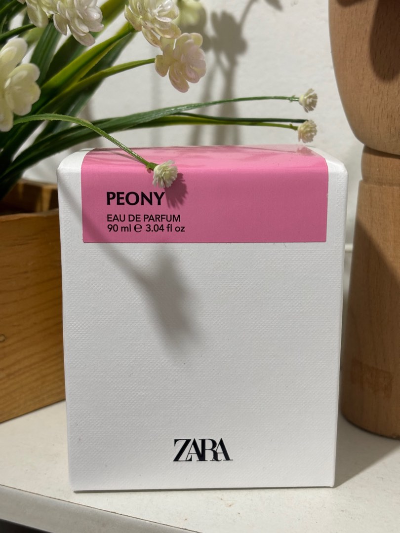 ZARA PEONY Eau de Parfum 90ml, Beauty & Personal Care, Fragrance ...