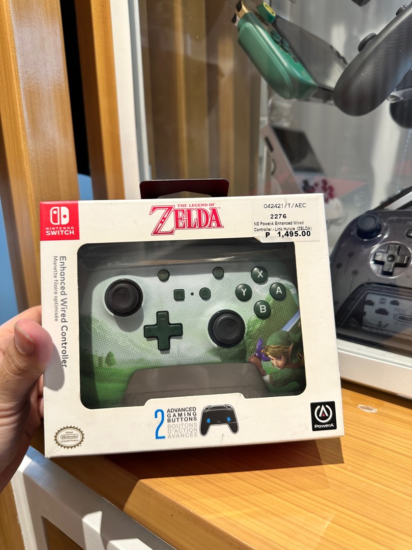 ZELDA PRO WIRED CONTROLLER SWITCH, Video Gaming, Video Game Consoles ...