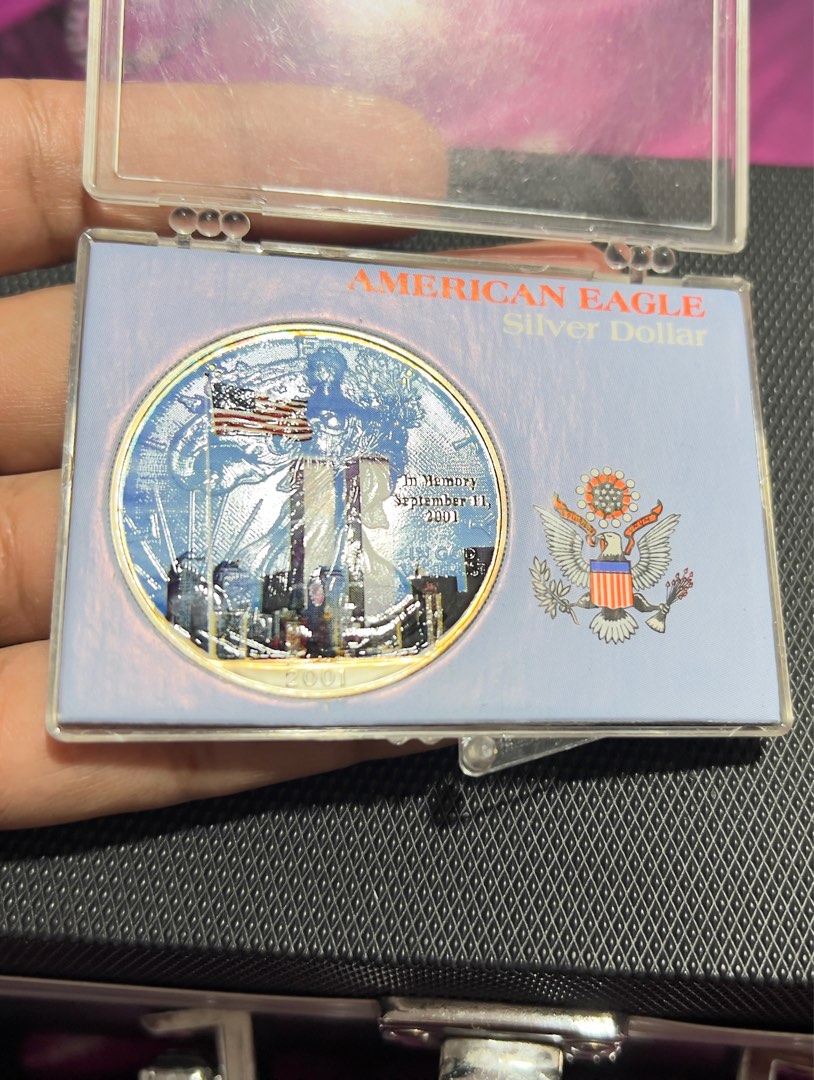 2001 colored ASE silver coins, Hobbies & Toys, Memorabilia ...