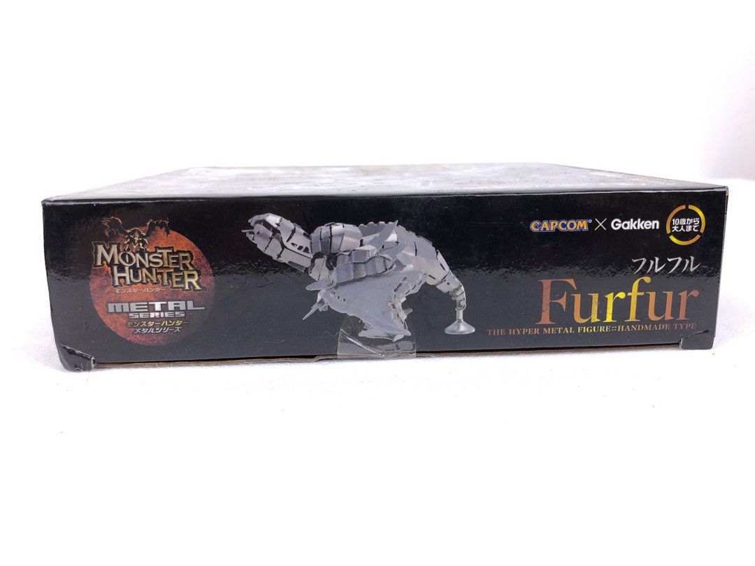 CAPCOM x Gakken FurFur Monster Hunter Metal Series Scale Model Kit DIY ...