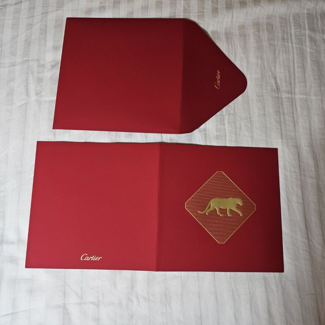 Cartier 2024 CNY Greeting Card, Luxury, Accessories on Carousell