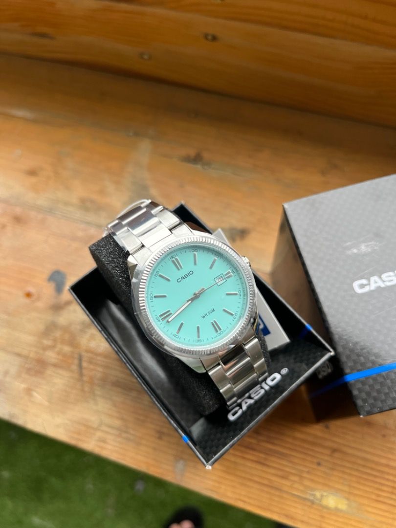 Casio Tiffany MTP-1302pd, Luxury, Watches on Carousell