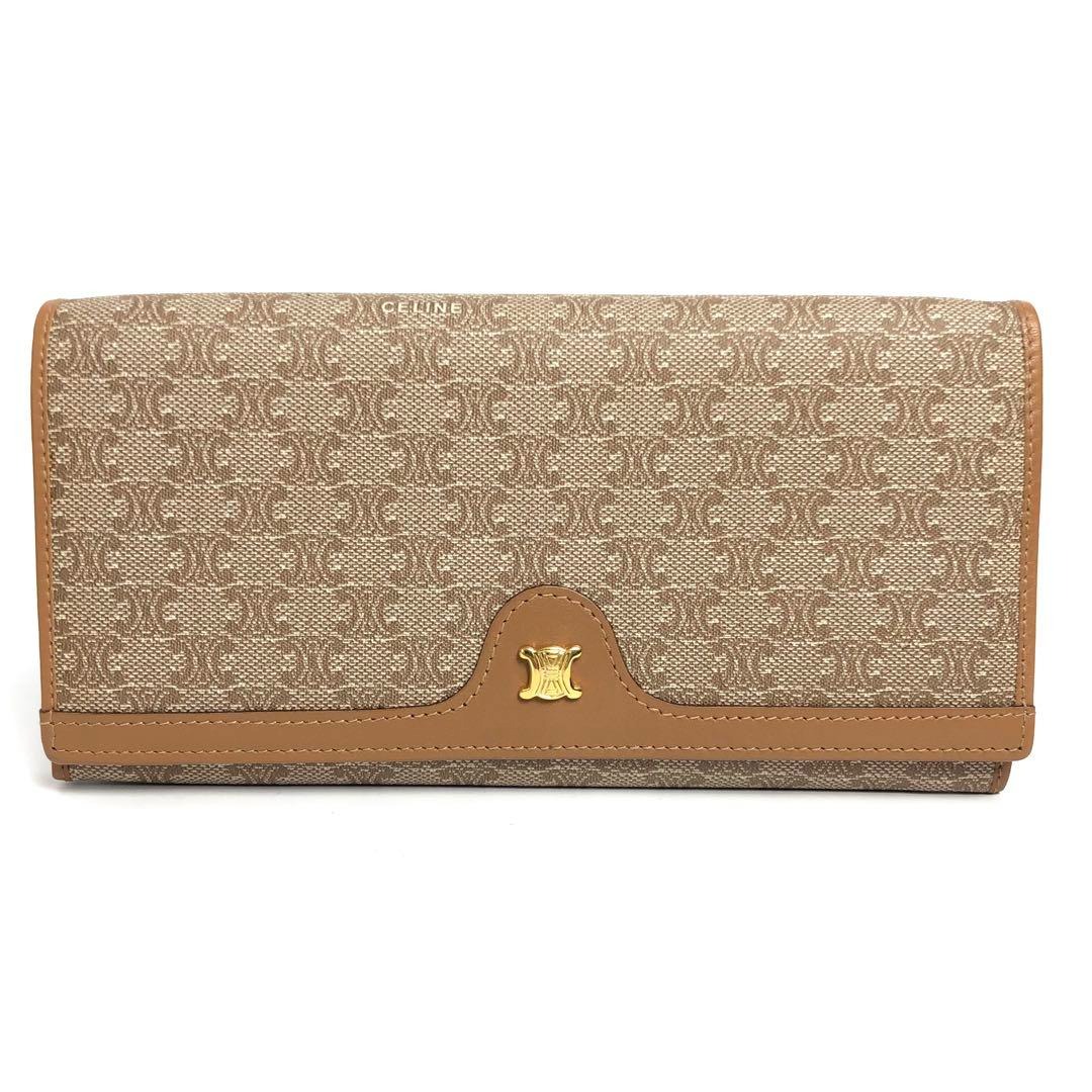 Celine long wallet pouch macadam vintage Triomphe, Luxury, Bags ...