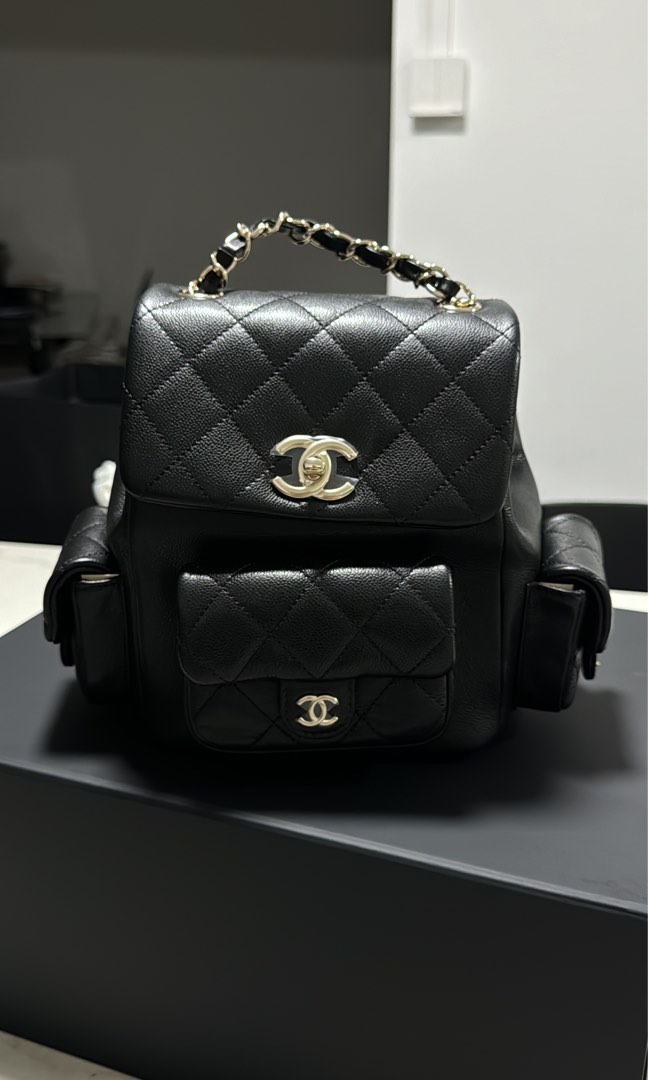 Chanel 23K Duma Backpack (Large Size), Luxury, Bags & Wallets on Carousell