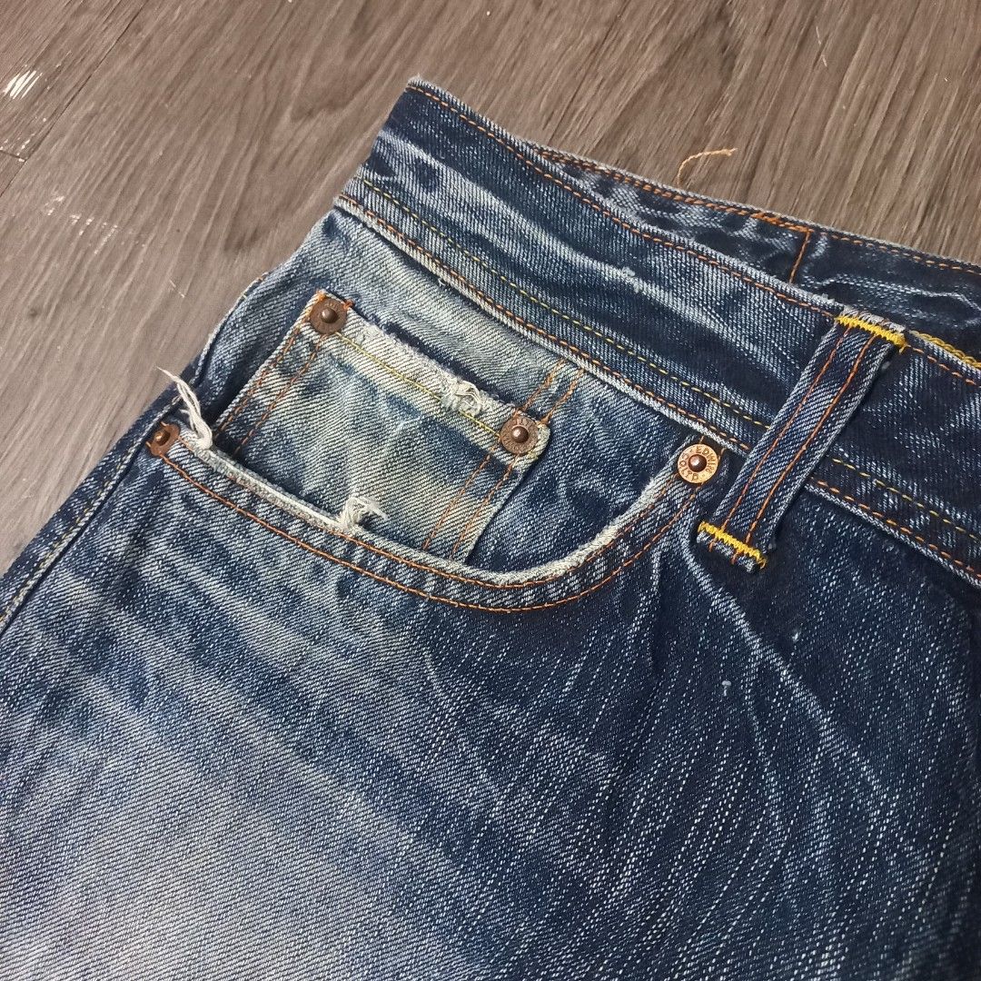 Edwin design jahak, Men's Fashion, Bottoms, Jeans on Carousell