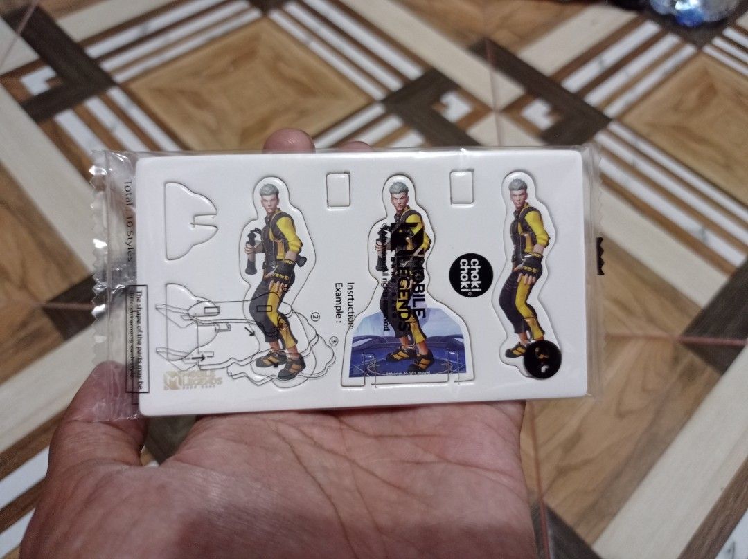 Figure 3D Hero Mobile Legends Bang Bang - CHOU - x Choki Choki MLBB ...