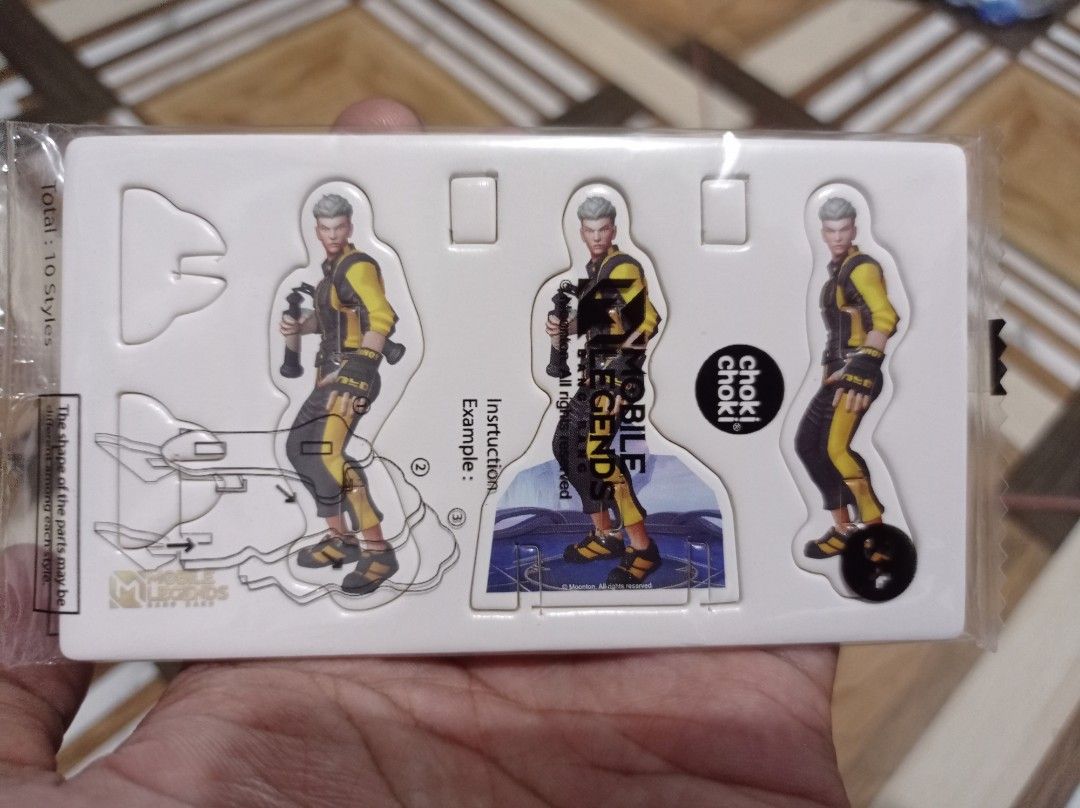 Figure 3D Hero Mobile Legends Bang Bang - CHOU - x Choki Choki MLBB ...