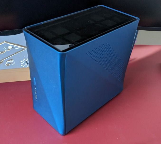 Fractal Design ERA ITX PC case (Blue), Computers & Tech, Parts ...