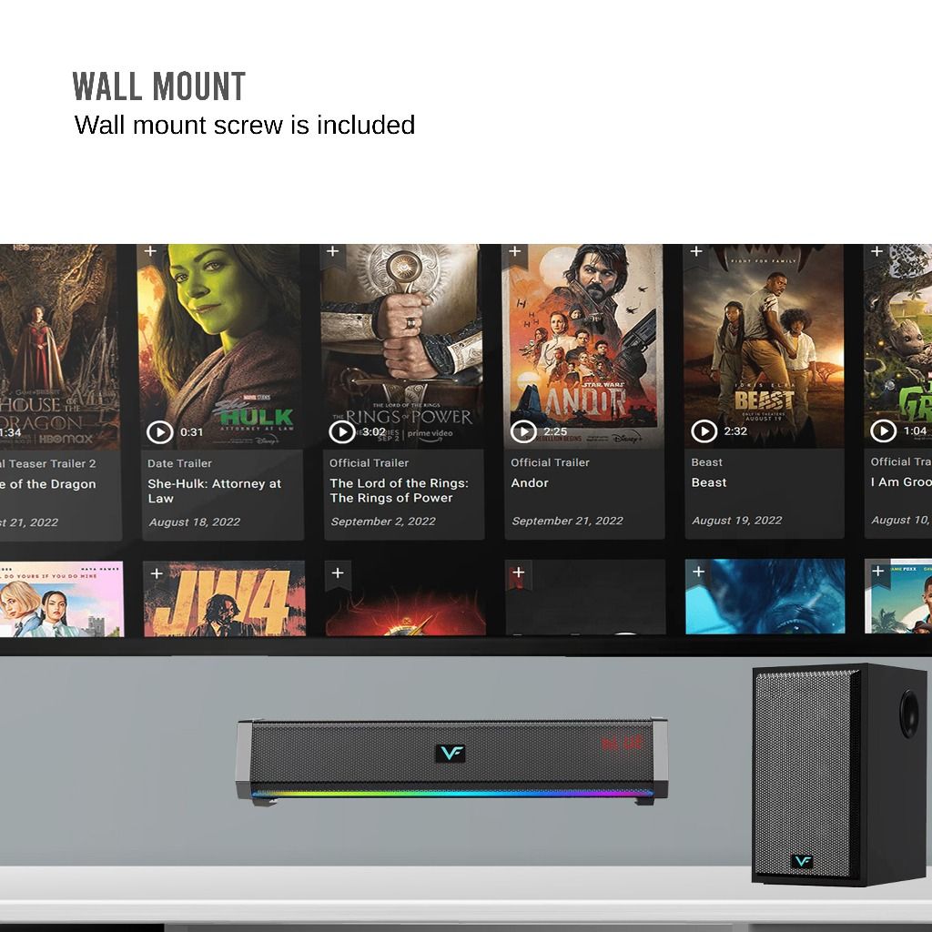 [FREE DELIVERY] HYPERBAR 1100 with Soundbar Subwoofer Bluetooth FM ...