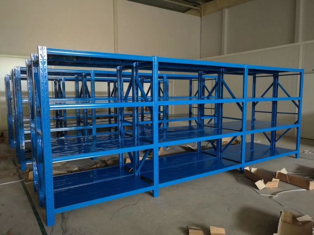 Heavy Duty Steel Rack, Furniture & Home Living, Furniture, Shelves, Cabinets & Racks on Carousell